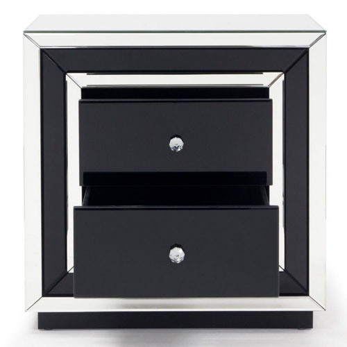 Malibu Mirrored Side Table