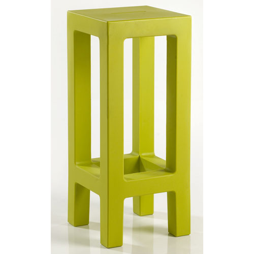 Jut Lacquered Bar Stool