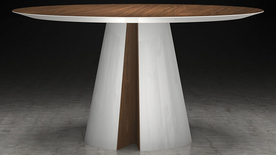 Tabbart Wood Dining Table | Zuri Furniture