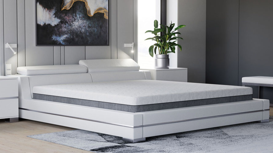Napa 12 Inch Cooling Gel Hybrid Plush Mattress | Modern & Contemporary ...