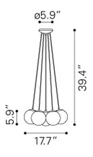 Orbs Ceiling Fixture