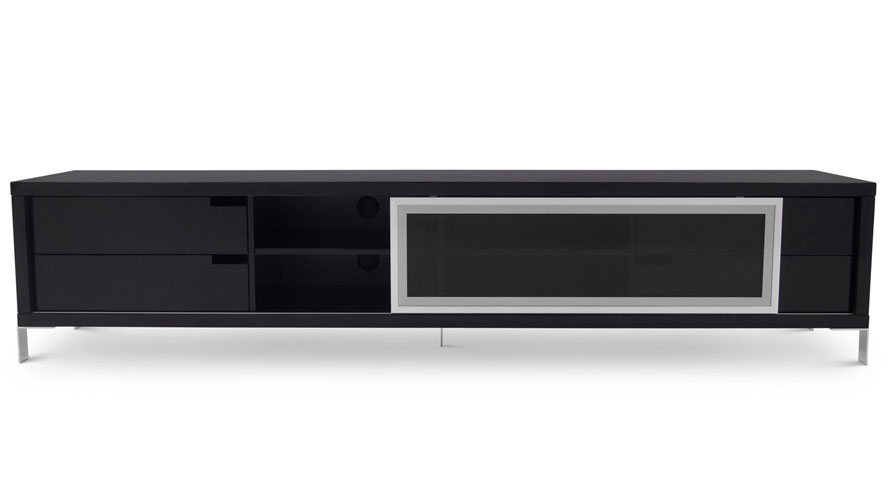 Romo TV Unit - Black Lacquer