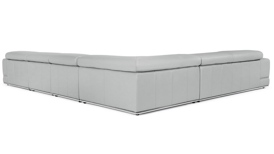 Wynn Sectional - Silver Gray