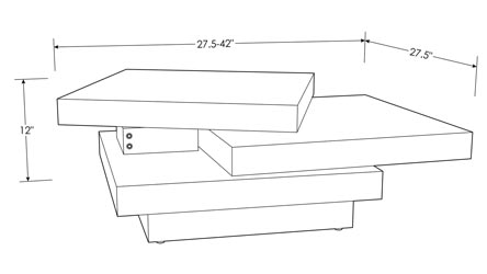 Floyd 42" Coffee Table