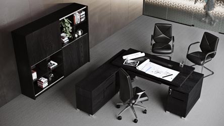 Jackson Bookcase - Black