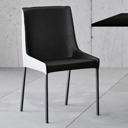 Helena Counter Stool - Black/White | Zuri Furniture