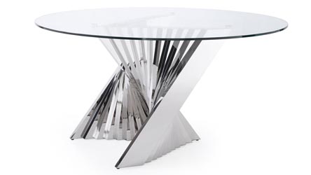 Falcone 59" Round Dining Table