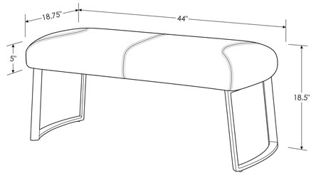 Sandra Bench | Zuri Furniture