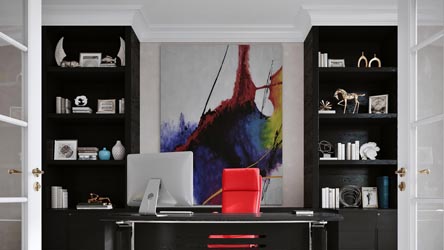 Shifting Nebula Canvas Art - 80" x 50" | Zuri Furniture
