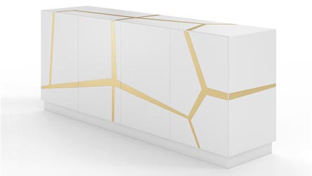 Staton Buffet - White