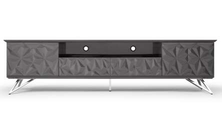 Vortice TV Stand - Gray