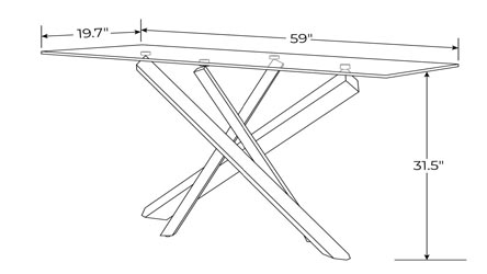 Cortez Console Table