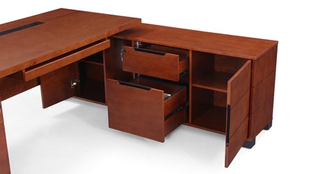 Ford Desk with Return - Light