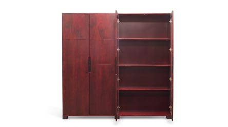 Hayes Storage Unit - Mahogany
