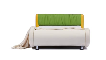 Kermit Leather Kids Bed