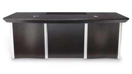 Ford Desk with Return - Dark