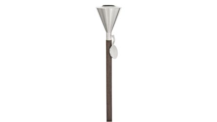 Modern Bathroom Blomus Baso Torch Base - Stainless steel | Zuri Furniture