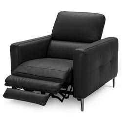Reno Reclining Chair - Black