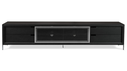 Romo TV Unit - Black Oak